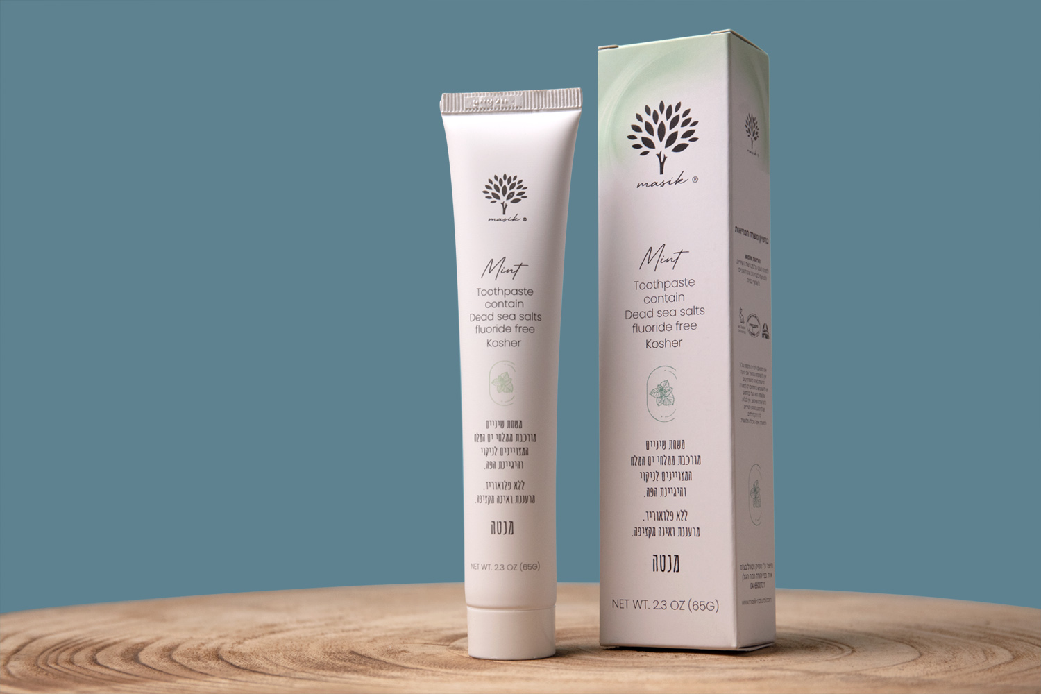 Natural Mint Toothpaste - Israel Cart