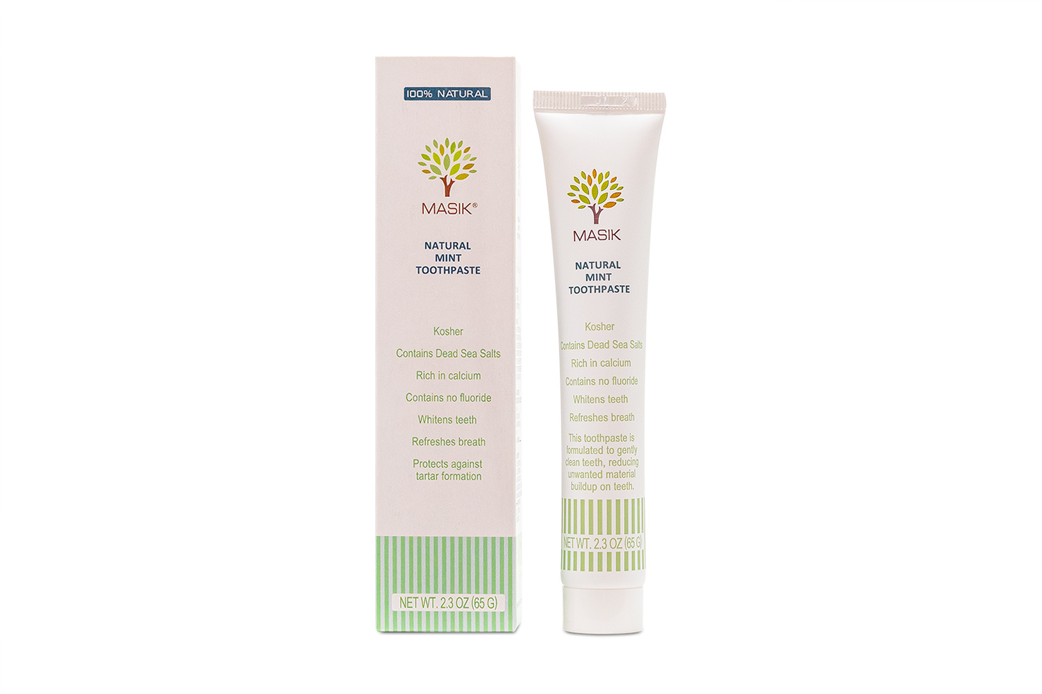 Natural Mint Toothpaste - Israel Cart