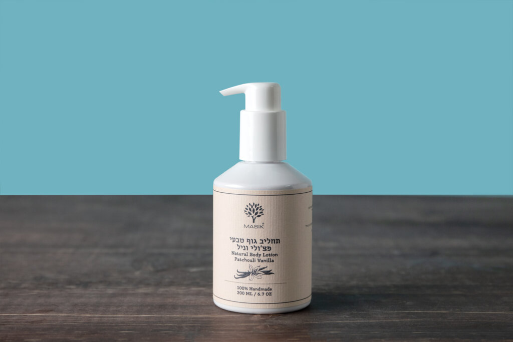 Masik Natural Patchouli Vanilla Body Lotion - Israel Cart