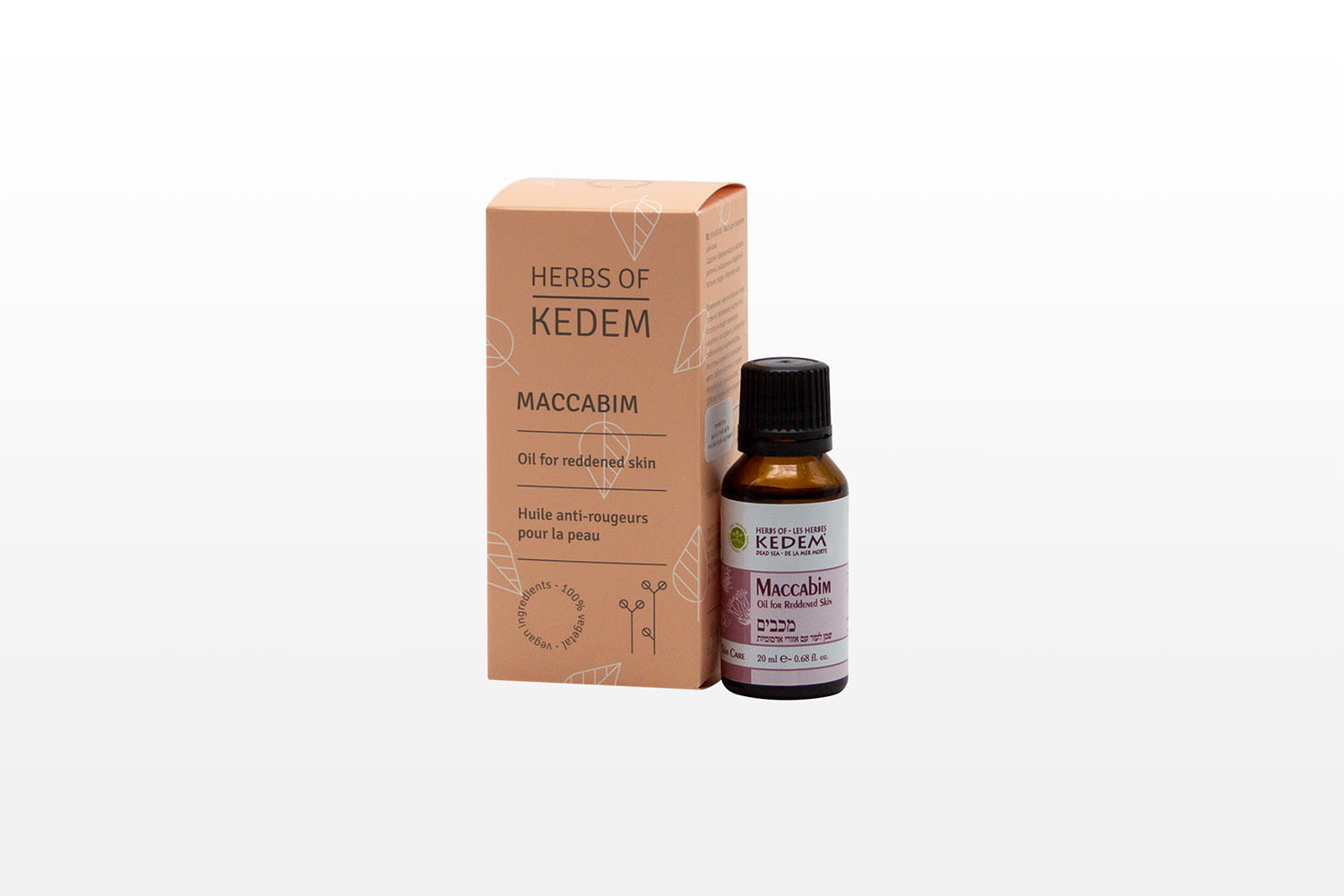 Maccabim Oil for Reddened Skin - Israel Cart
