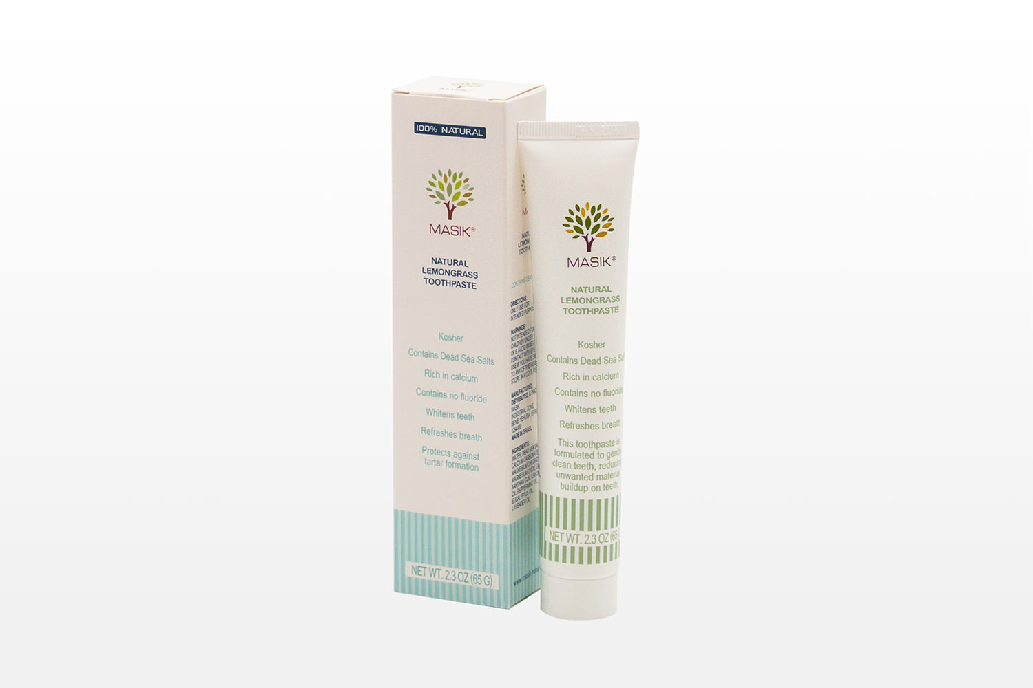 Natural Lemongrass Toothpaste - Israel Cart