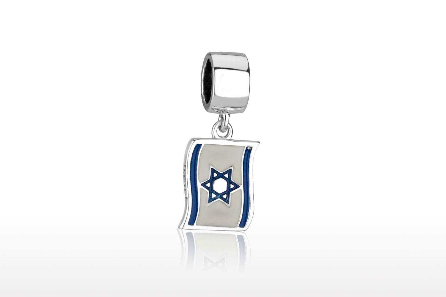 American - Israeli Flag charm - Israel Cart