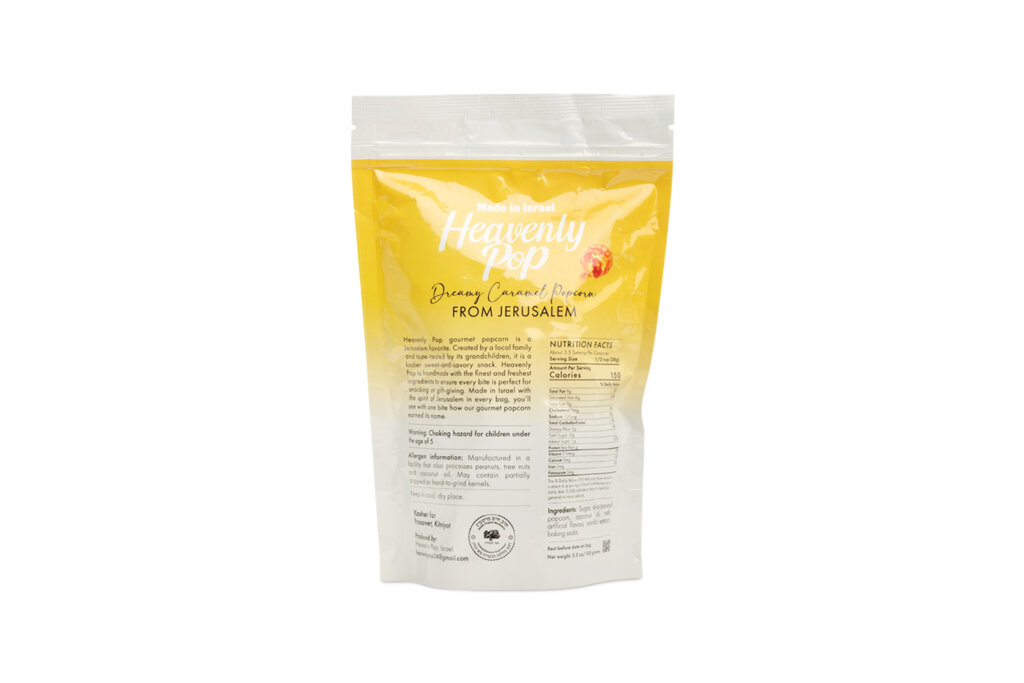 Heavenly Pop Caramel Israeli Popcorn | Israel Cart
