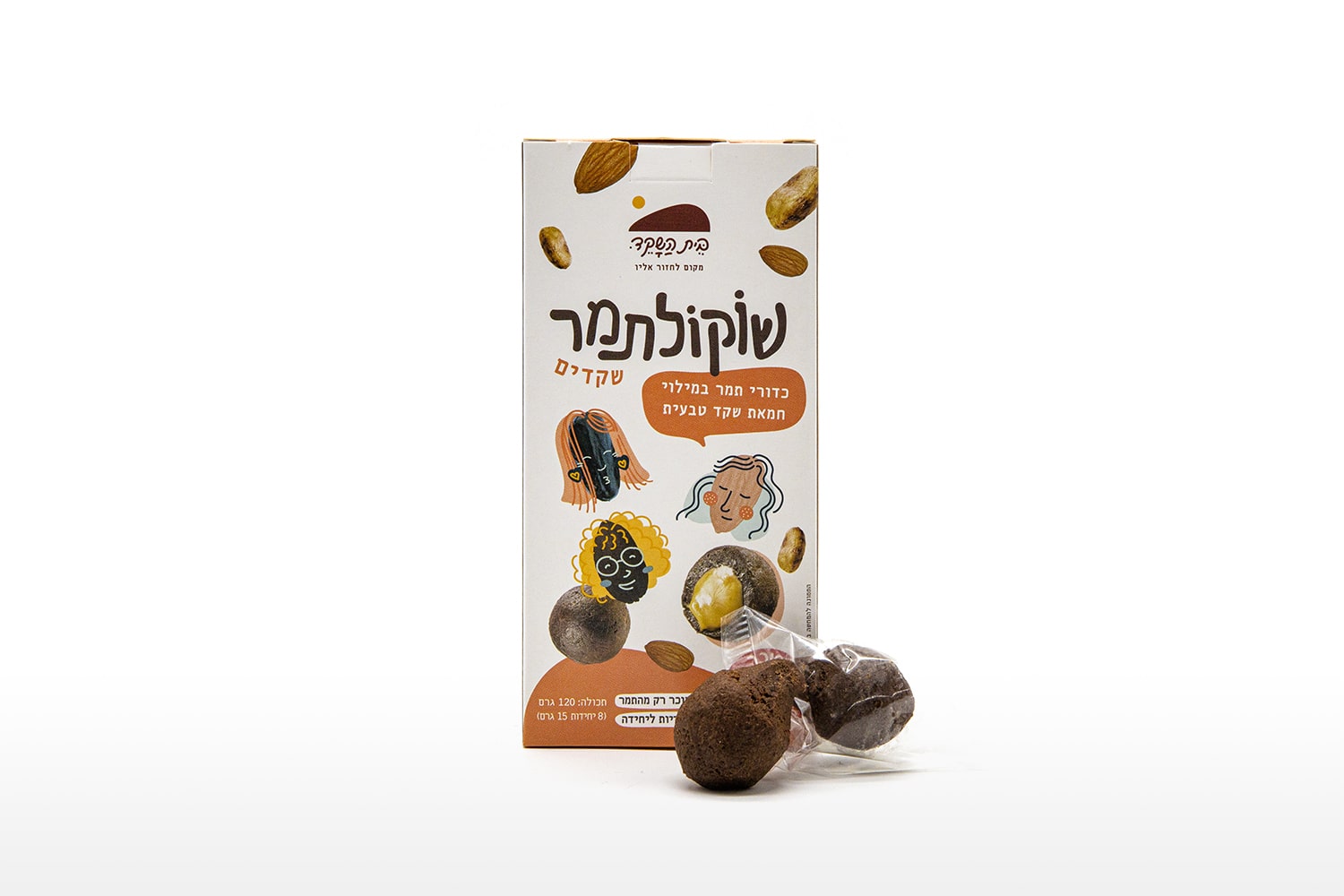 Natural Date and Almond Butter Snacks | Israel Cart