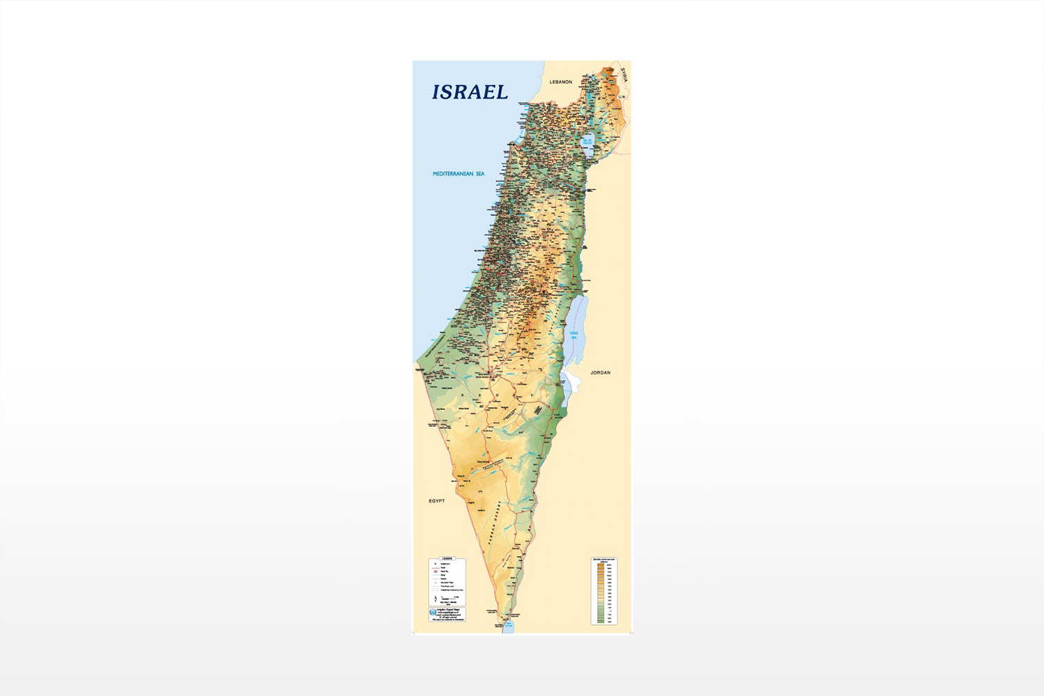 2022 Map Of Israel
