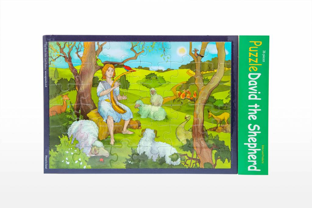 David the Shepherd Puzzle - Israel Cart