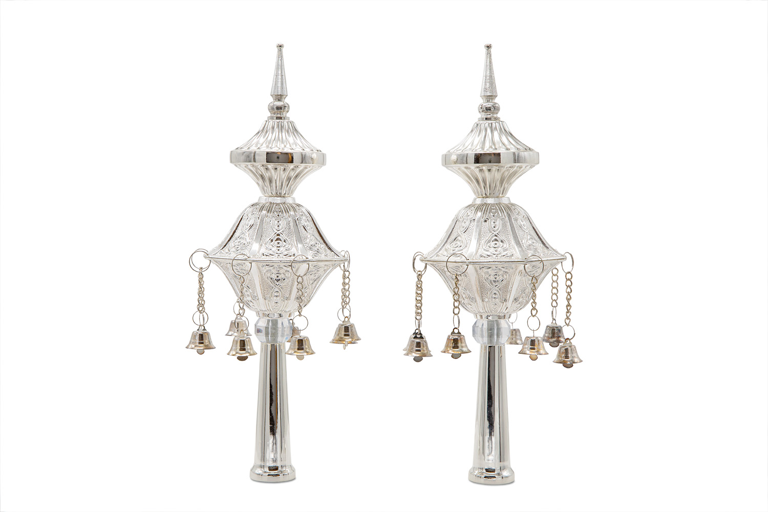 Silver Torah Crowns - Israel Cart