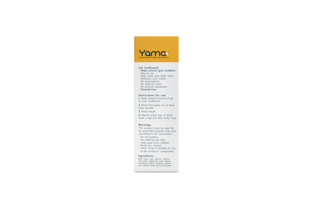 Yama Natural Dead Sea Israeli Toothpaste | Israel Cart