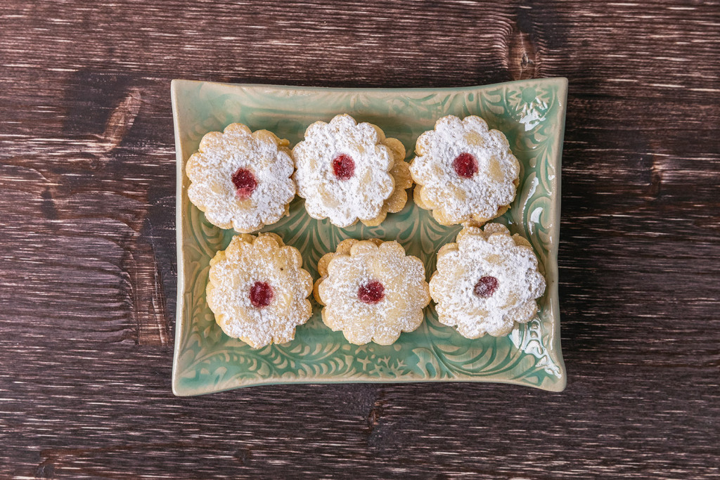 Handmade Jam Flower Cookies - Israel Cart