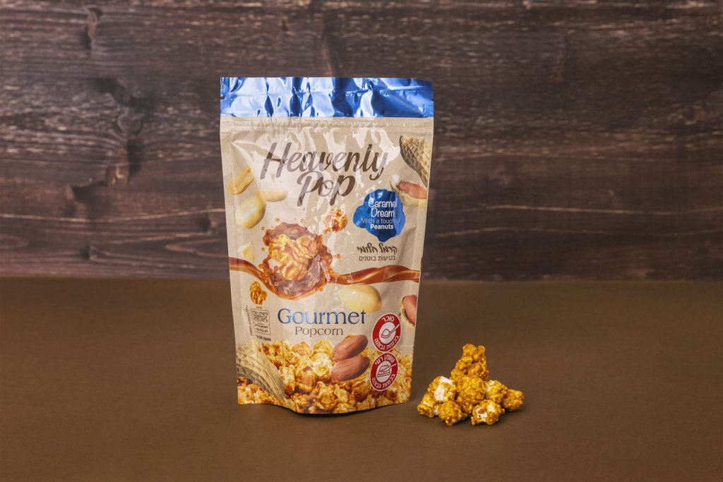 Caramel Dream Popcorn with Peanuts - Israel Cart