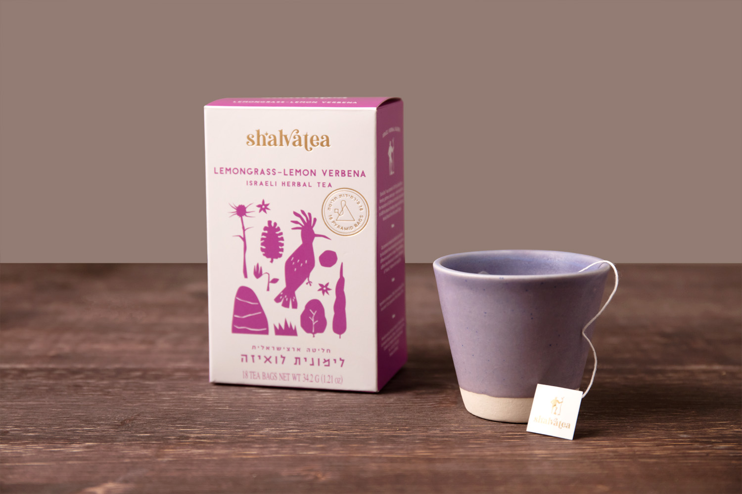 Jerusalem Herbal Lemongrass-Lemon Verbena Tea - Israel Cart