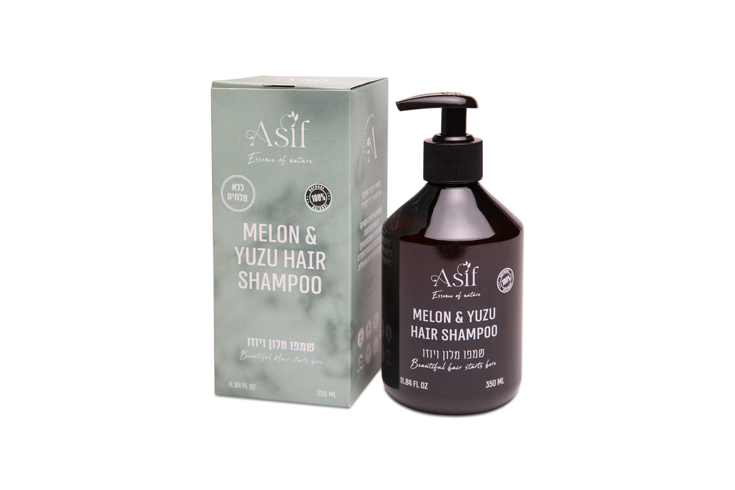 Melon & Yuzu Hair Shampoo - Israel Cart